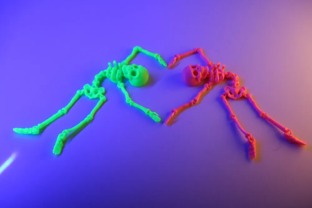 Articulated Skeleton Halloween flexy - Free 3D Print Model - MakerWorld