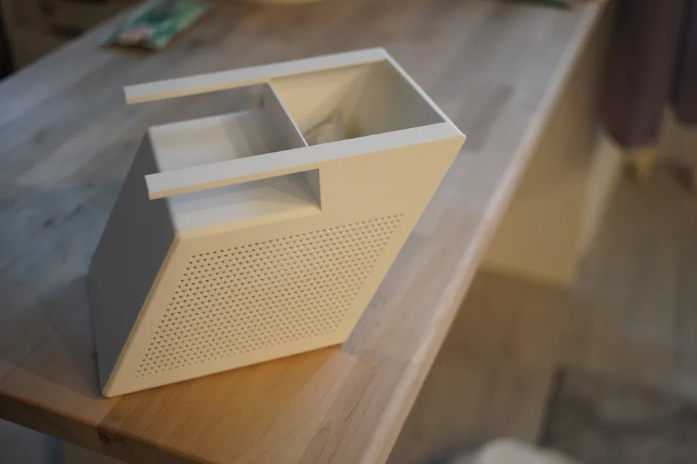 Table Edge Trash Bin by Perhy MakerWorld: Download Free 3D Models