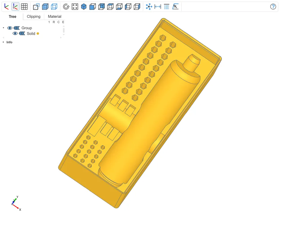 WORX WX242L Gridfinity收纳盒，带所有批头槽 来自 Fang-Pen Lin MakerWorld：免费下载 3D 模型