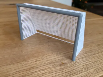 soccer goal 3d print model download - MakerWorld