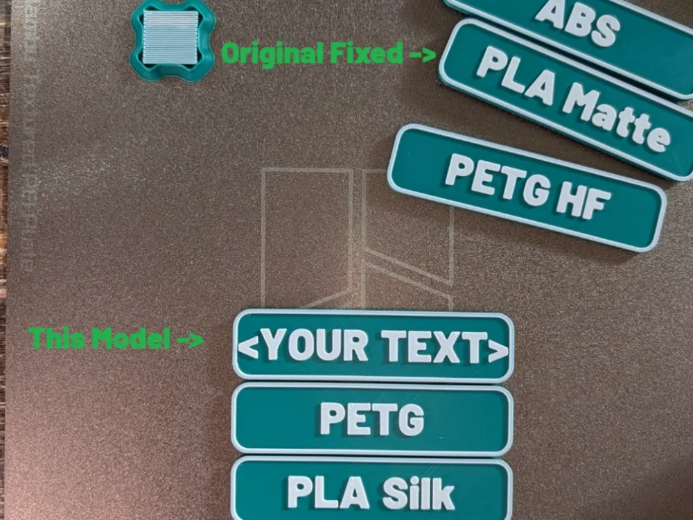 Editable Filament Storage Container Labels - Free 3D Print Model ...