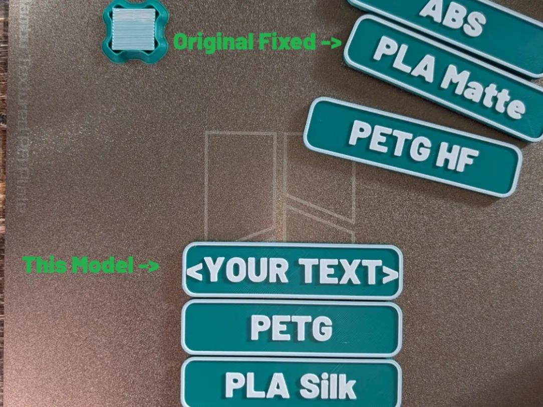 Editable Filament Storage Container Labels - Free 3D Print Model ...