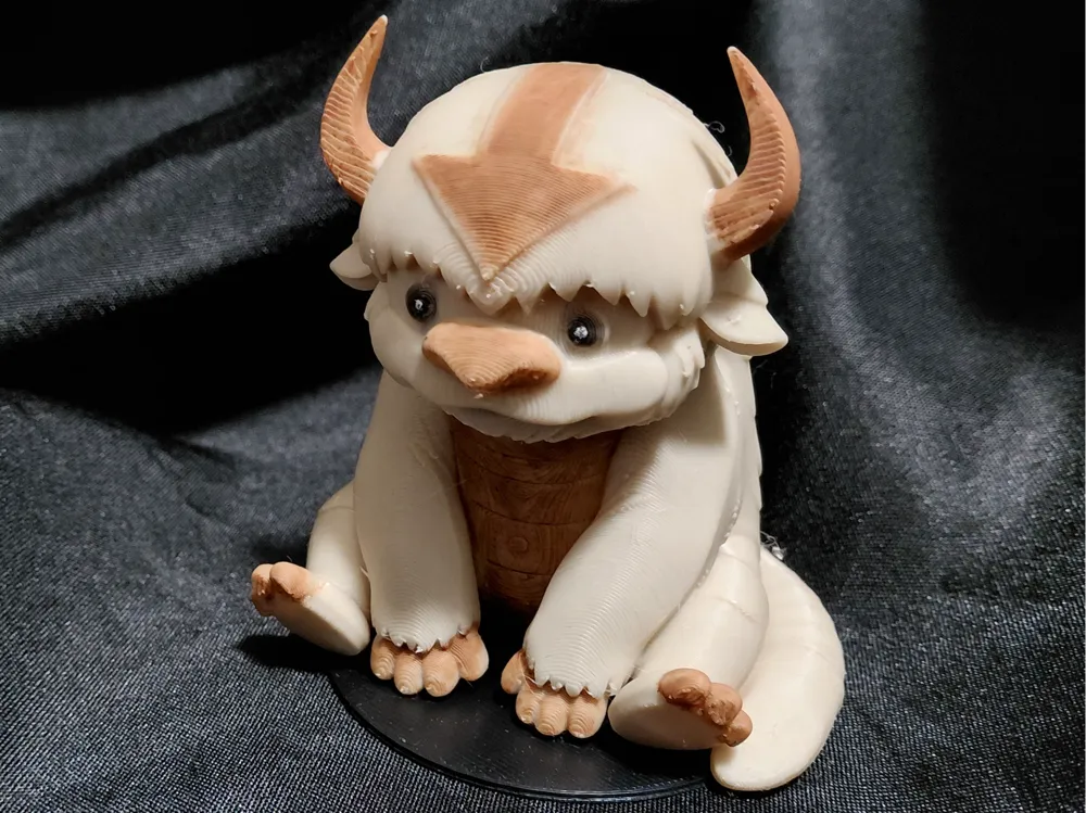 chibi appa sitting by Anime3D MakerWorld: Download Free 3D Models