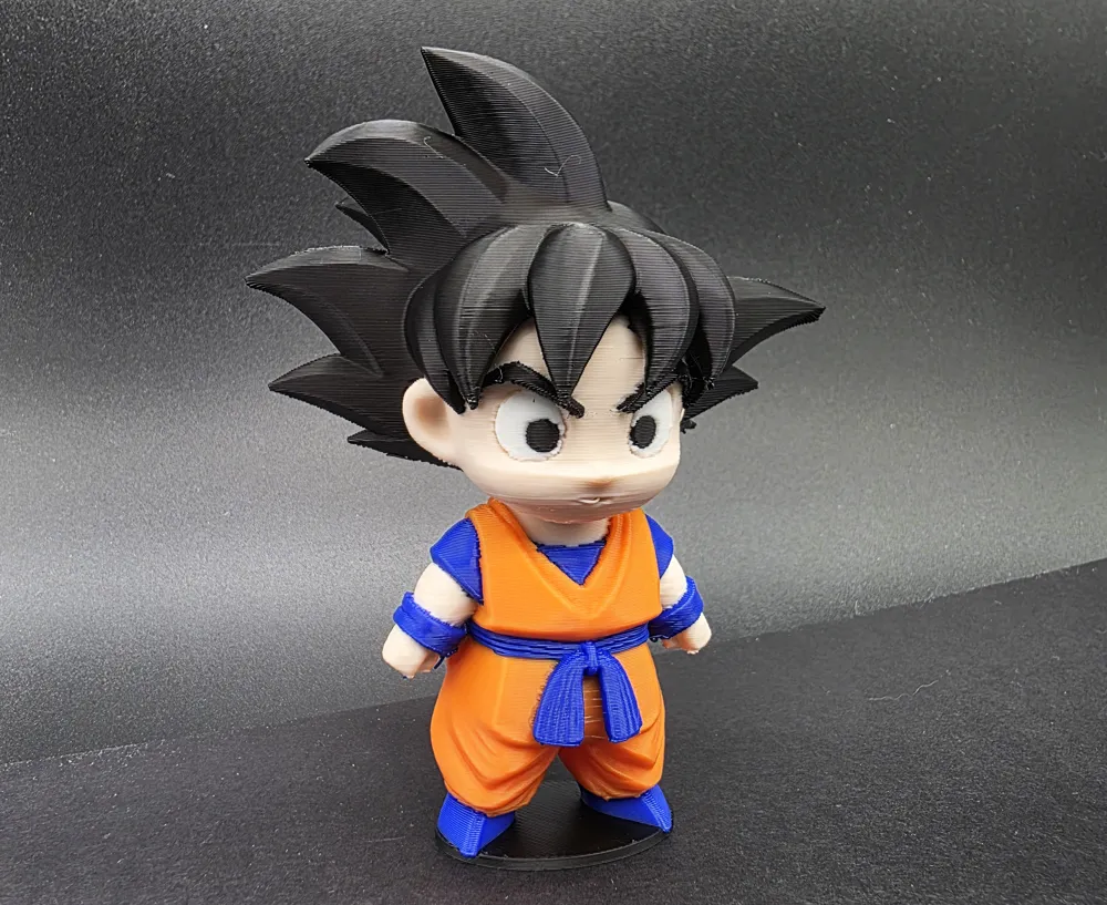 Kid Goku - Free 3D Print Model - MakerWorld