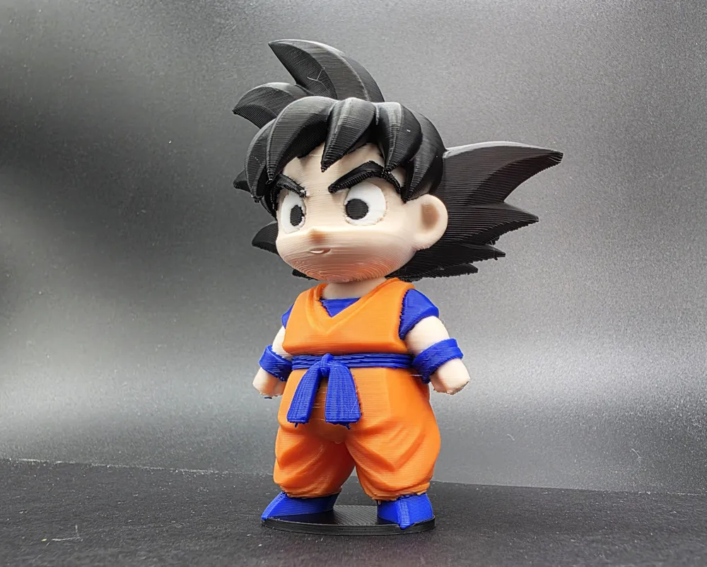 Kid Goku - Free 3D Print Model - MakerWorld