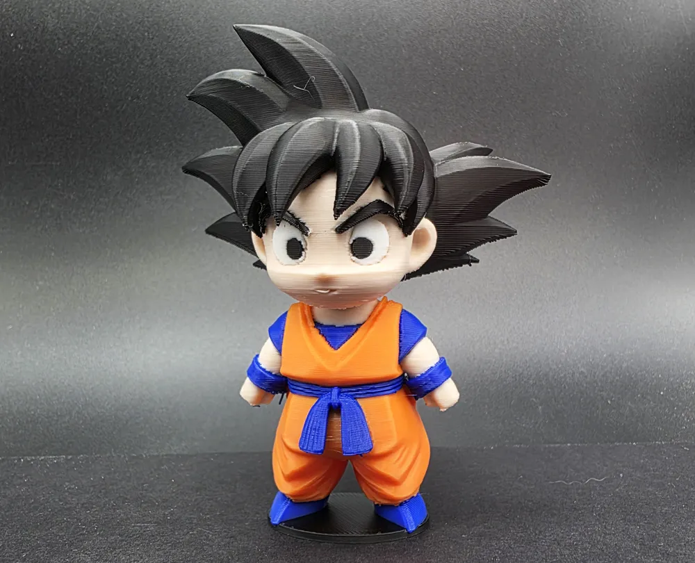 Kid Goku - Free 3D Print Model - MakerWorld