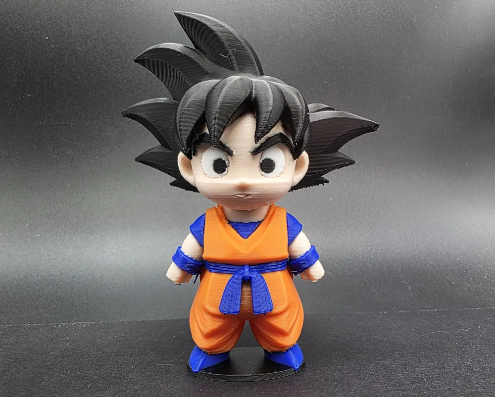 Kid Goku - Free 3D Print Model - MakerWorld