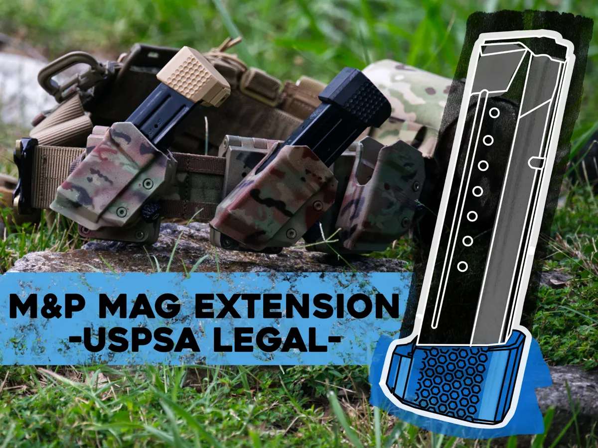 S&W M&P Magazine Extension -USPSA Legal- - Free 3D Print Model - MakerWorld
