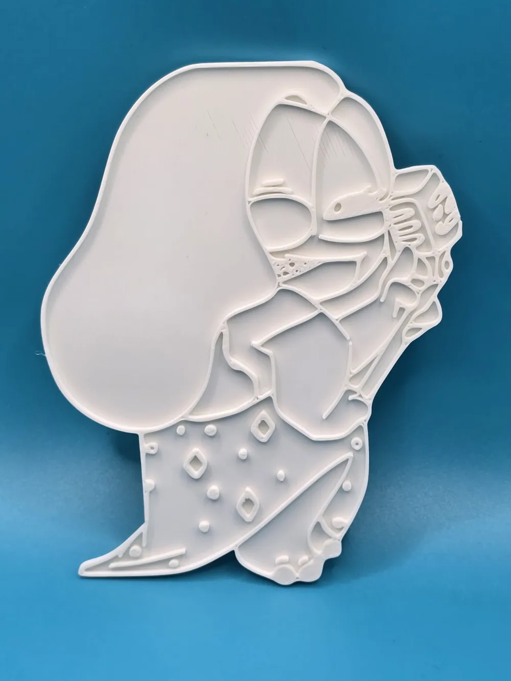 Stitch Jessica Rabbit Coloring Craft by Merilno3D MakerWorld: Download ...