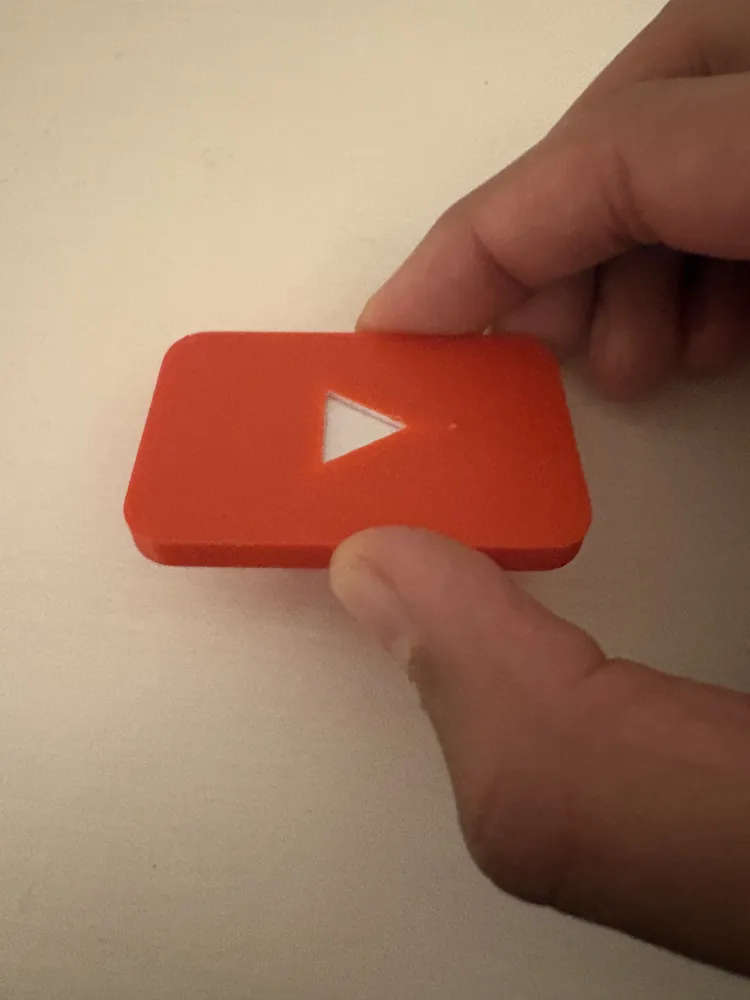 Youtube Logo - Free 3D Print Model - MakerWorld