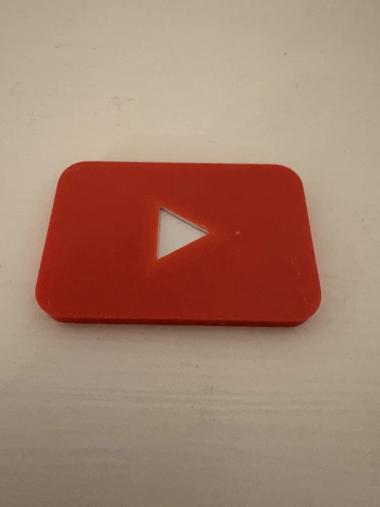 Youtube Logo - Free 3D Print Model - MakerWorld