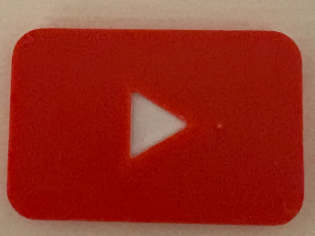 Youtube Logo - Free 3D Print Model - MakerWorld
