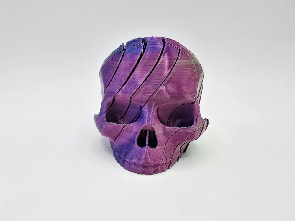 Slime Skull Fidget - Free 3D Print Model - MakerWorld