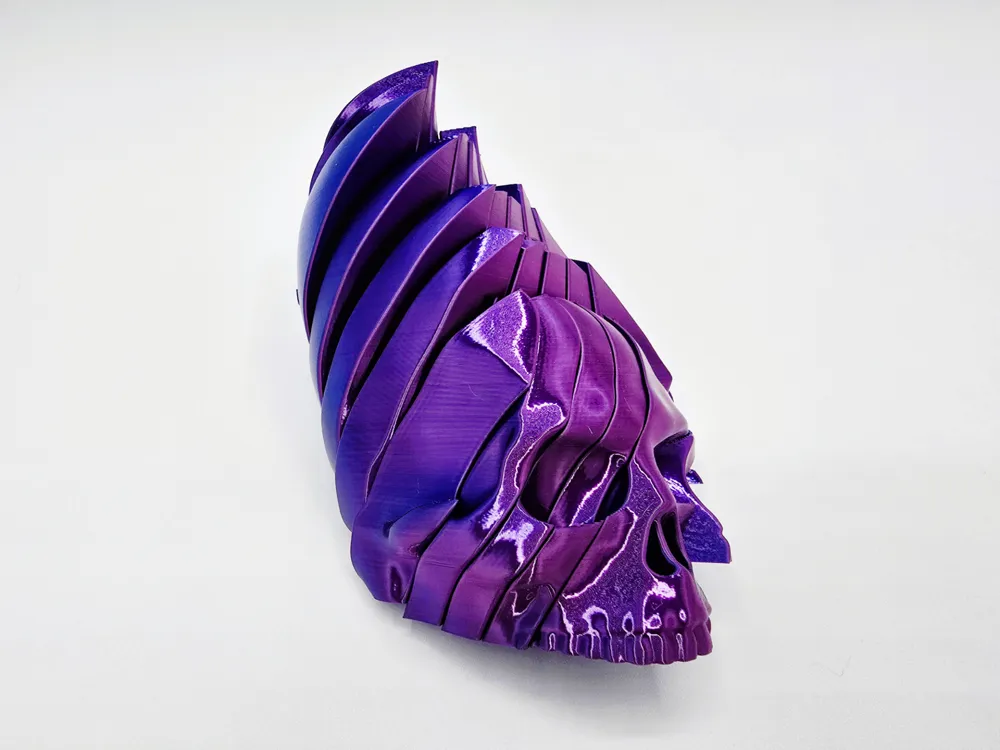 Slime Skull Fidget - Free 3D Print Model - MakerWorld