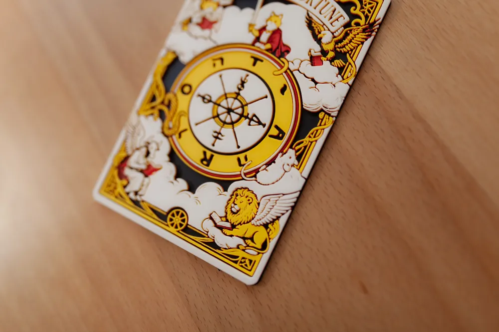 Cat tarot-10-Wheel of Fortune by googolplex MakerWorld: Download Free ...