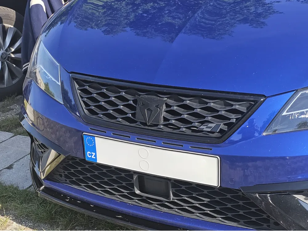 SEAT Leon 5F(MK3) Cupra Front Emblem Badge Logo - Free 3D Print Model ...