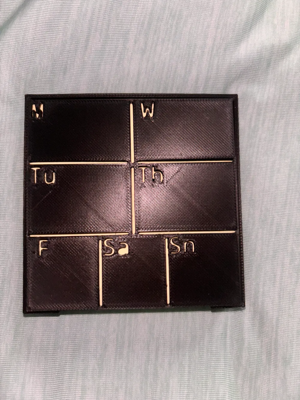 Post it note holder/stencils by DunceTree - MakerWorld