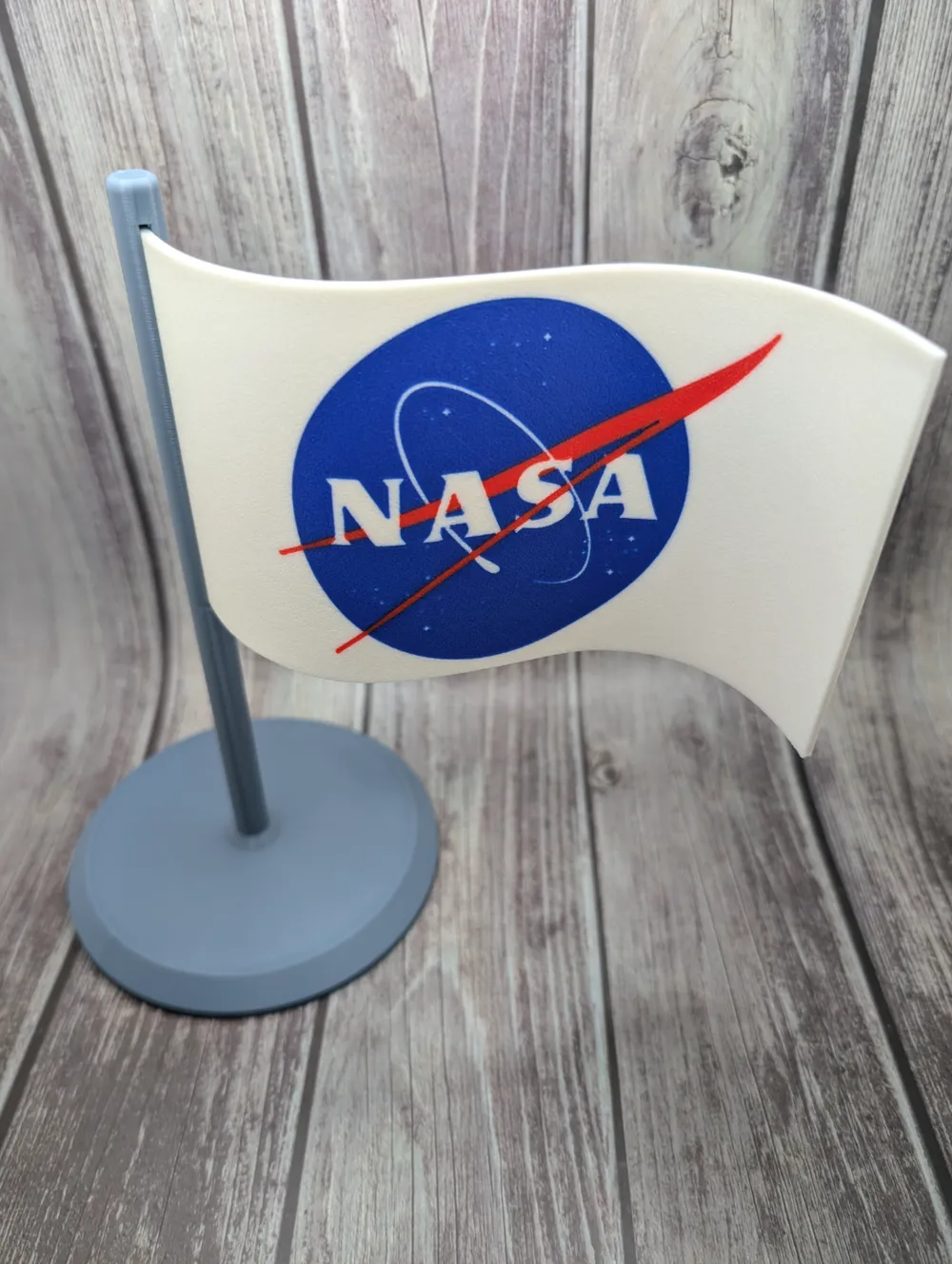 NASA Logo Flag / Plate by Sage Prints and Design MakerWorld: Download ...