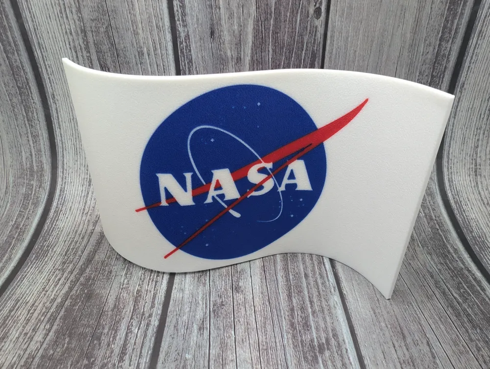 NASA Logo Flag / Plate - Free 3D Print Model - MakerWorld