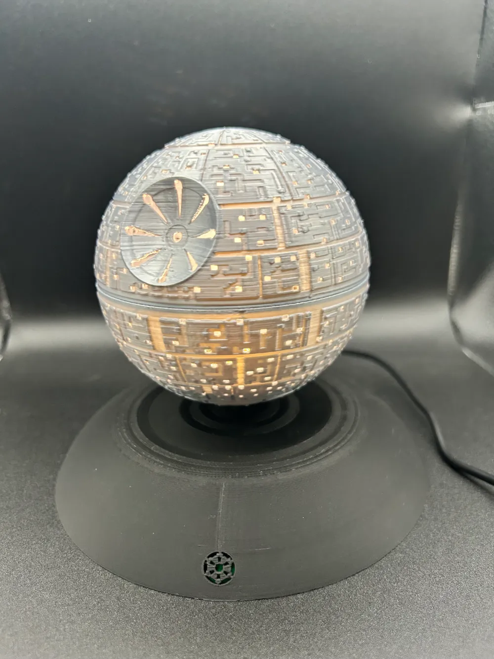 Death Star levitating nightlight by Meyerhouse MakerWorld: Download ...