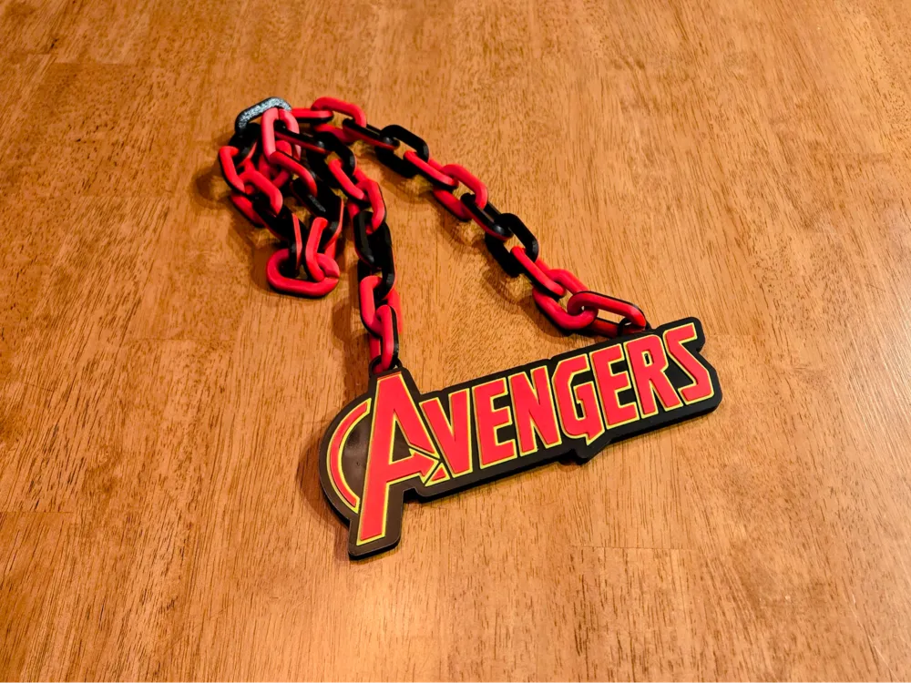 The Avengers – Oversized Hype Chain - Free 3D Print Model - MakerWorld