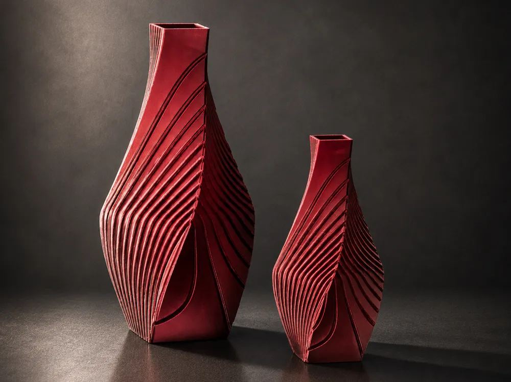 The Twisted Vase |modern | 2 Versions - Free 3D Print Model - MakerWorld