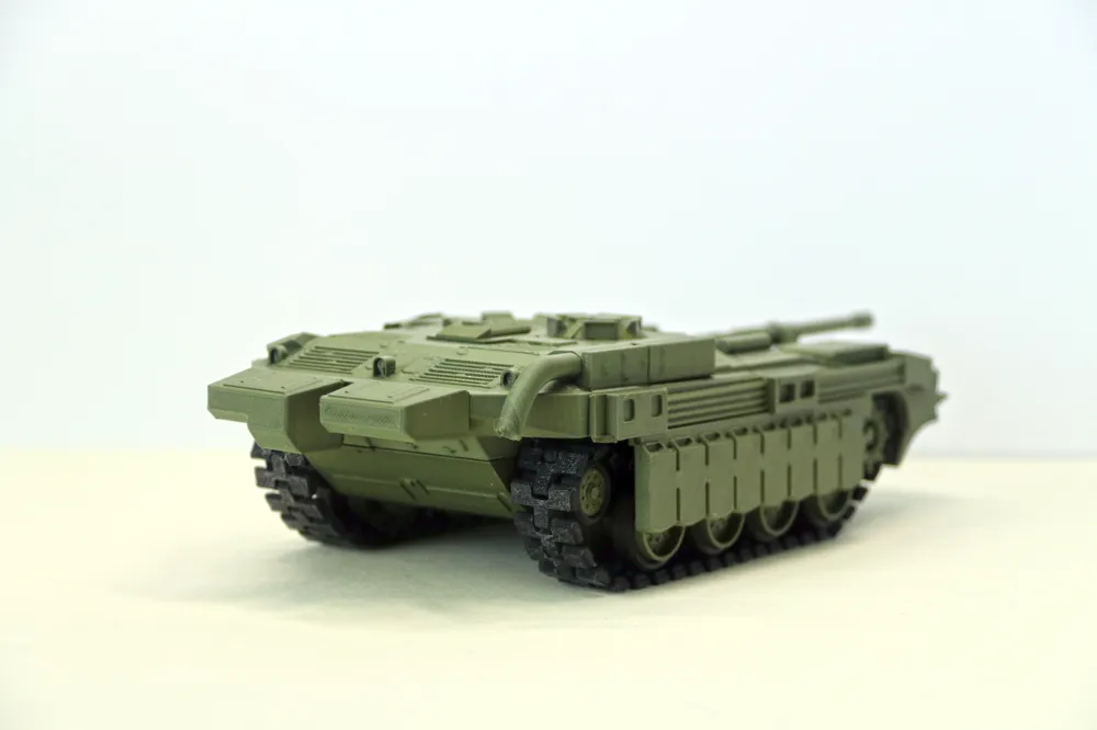 Swedish strv-103 tank|1/35 tank| by 菱鲛LJiao MakerWorld: Download Free ...