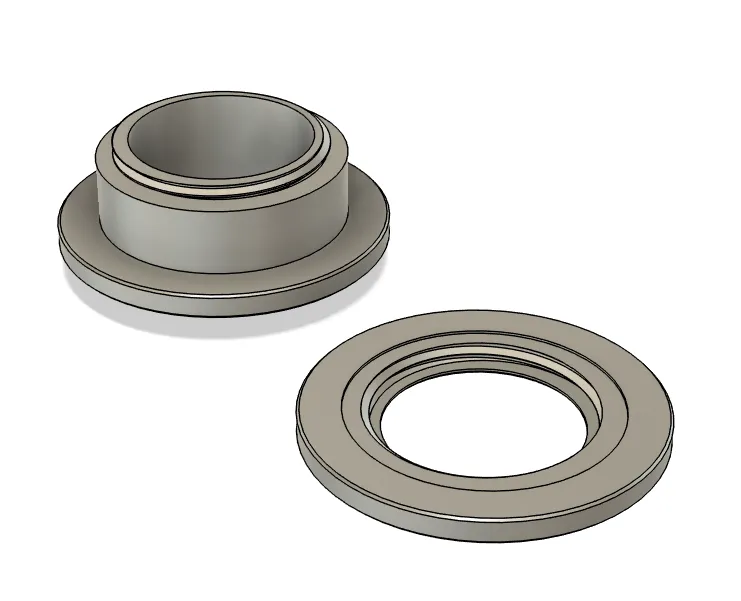 Pulley wheels for Waxed Chain Bender - no supports Remixed by Anlina S ...