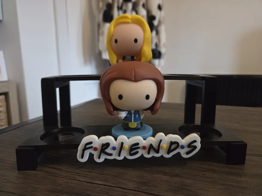 McDonalds Friends Display Stand for 6 Figures - Free 3D Print Model ...