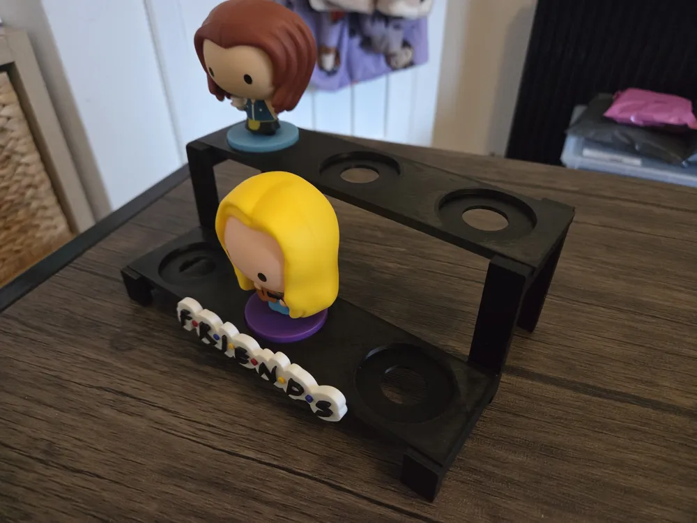 McDonalds Friends Display Stand for 6 Figures - Free 3D Print Model ...