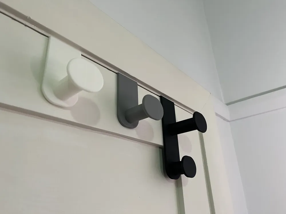 Over door hook - 35mm - Free 3D Print Model - MakerWorld