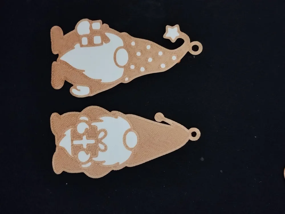 christmas ornament gnome by SliQ MakerWorld: Download Free 3D Models