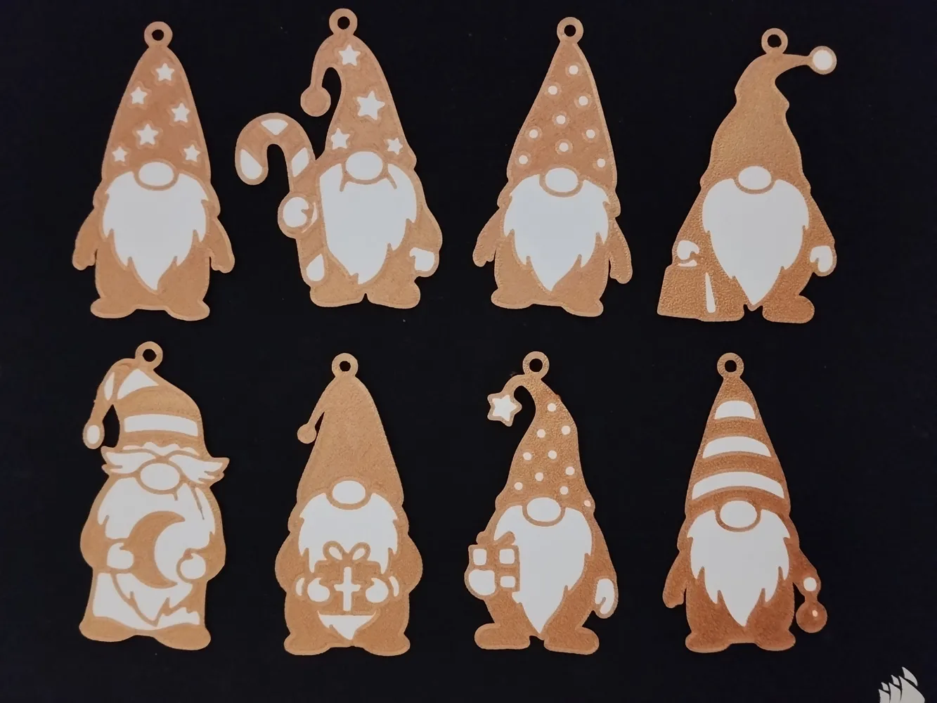 christmas ornament gnome by SliQ MakerWorld: Download Free 3D Models