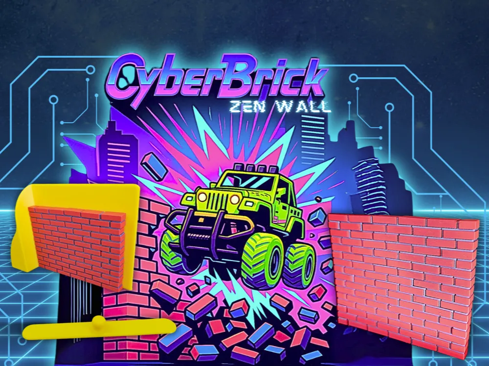 CyberBrick Zen Wall by Piuppi MakerWorld: Download Free 3D Models