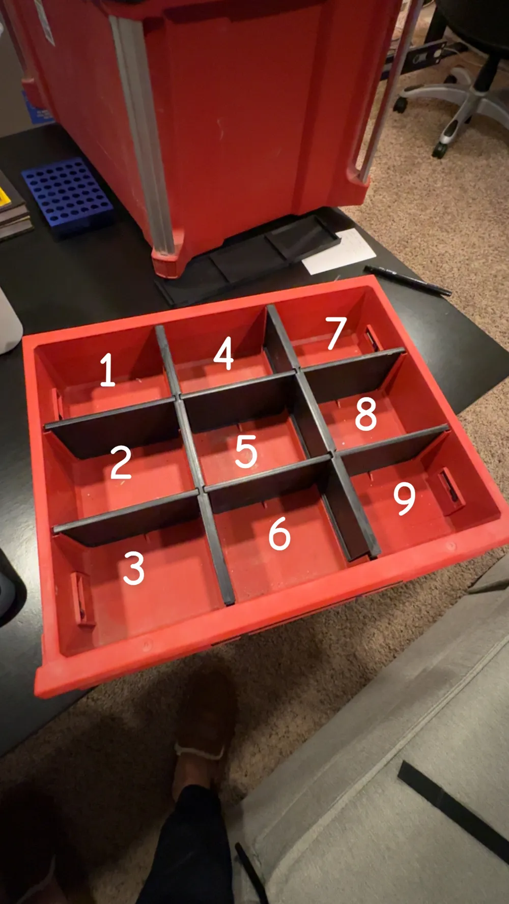 Packout 3 Drawer Bin #6 by Cap’s Builds MakerWorld: Download Free 3D Models