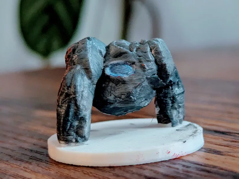 Rock monster miniature 33mm for DnD by Nozzleborn Foundry - MakerWorld