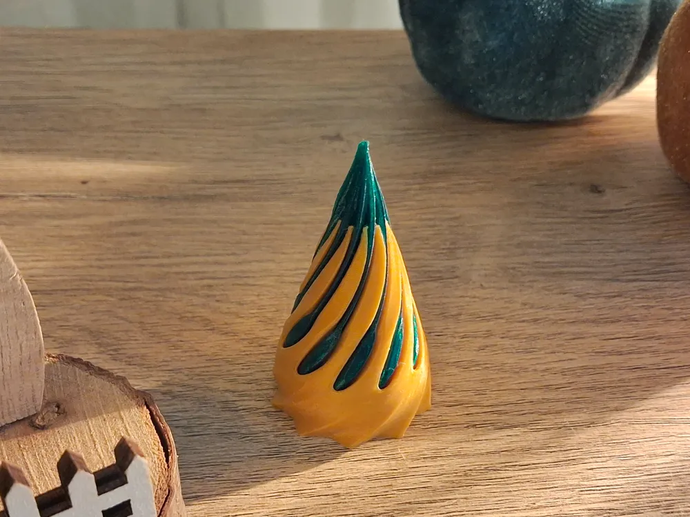 iMposible Spiral Passthrough CONE modified Fidget - Free 3D Print Model ...