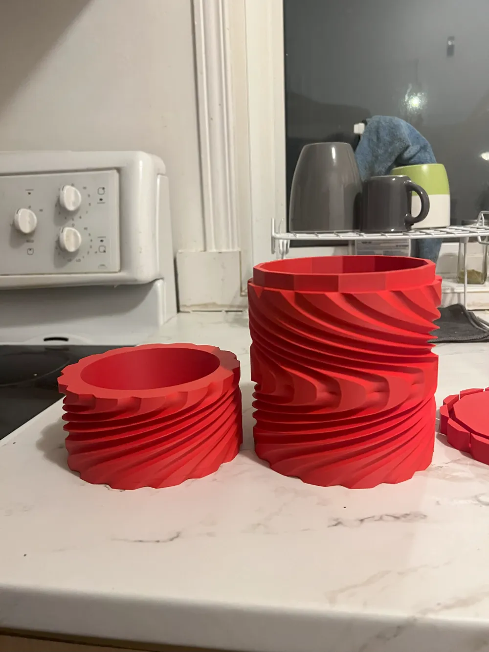 Nice container wavy design by B.Zakaria - MakerWorld