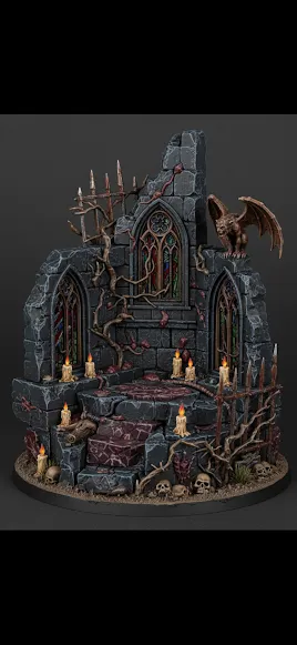 Goth Base Gargoyles - Free 3D Print Model - MakerWorld