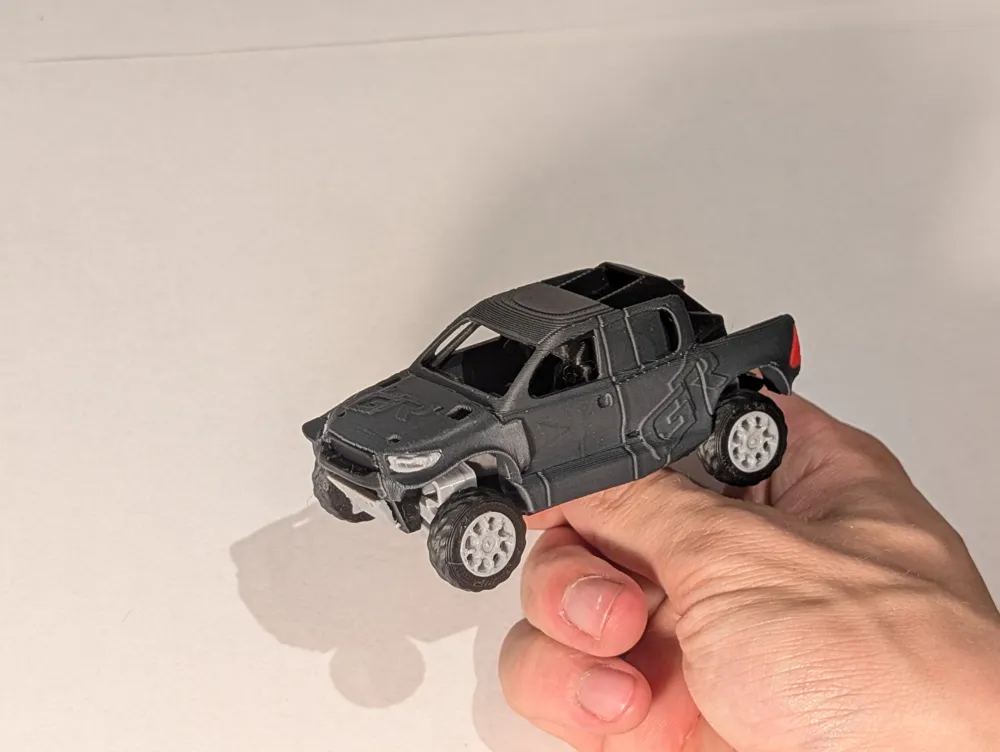 Toyota Hilux T1+ Kitcard - MakerWorld 3D Model | 3Drop