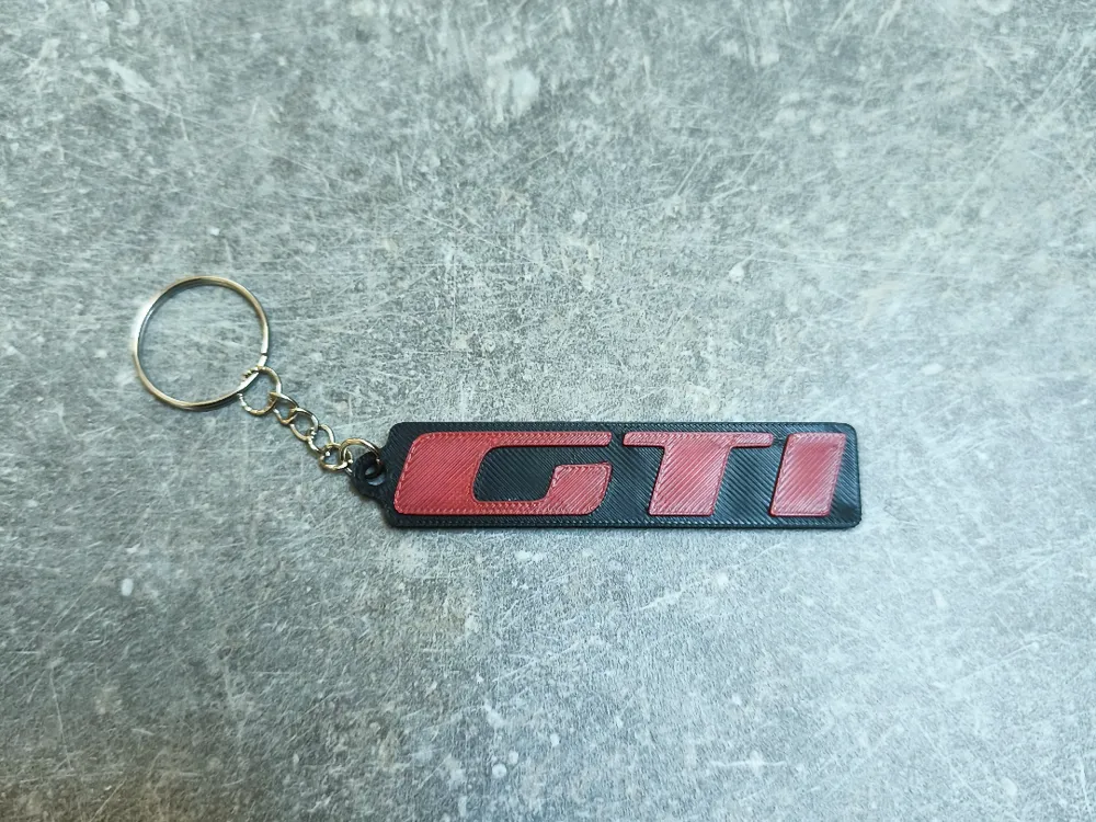 GTI key ring - Free 3D Print Model - MakerWorld