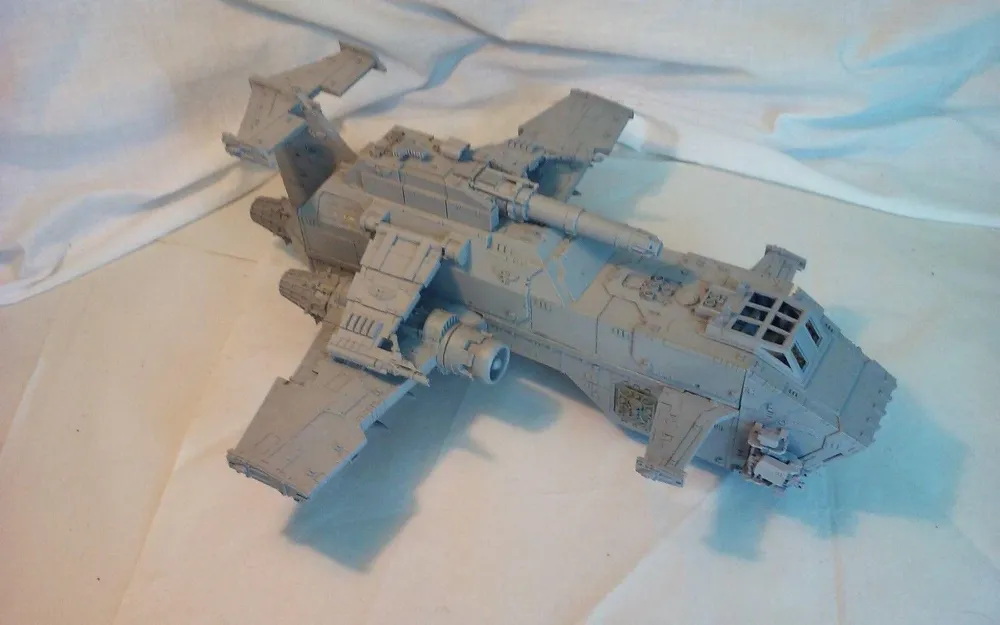 Space Marine Thunderhawk Gunship by 🔥 Mikey C 🔥MakerWorld: Download ...
