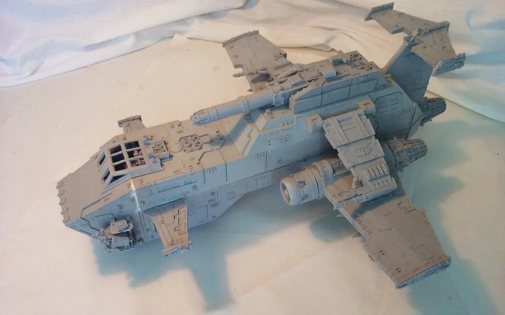 Space Marine Thunderhawk Gunship by 🔥 Mikey C 🔥MakerWorld: Download ...
