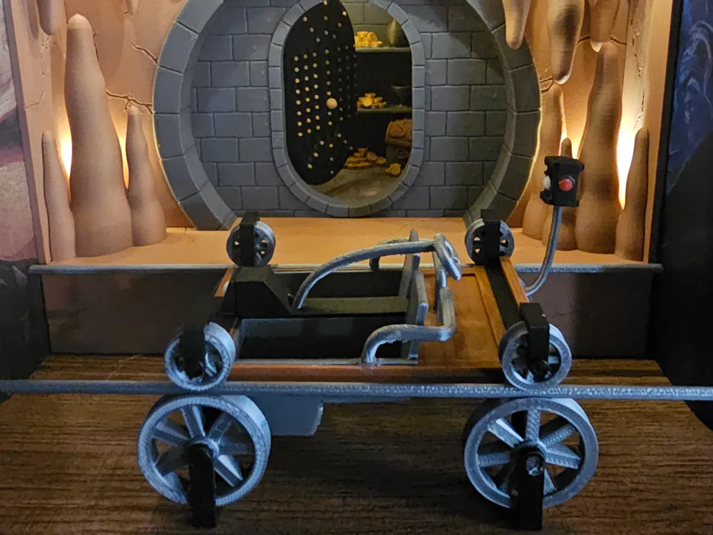 Harry Potter Gringotts Vault Cart Extension by Ryschweitzer MakerWorld ...