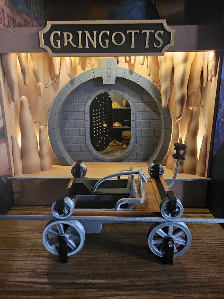 Harry Potter Gringotts Vault Cart Extension - Free 3D Print Model ...