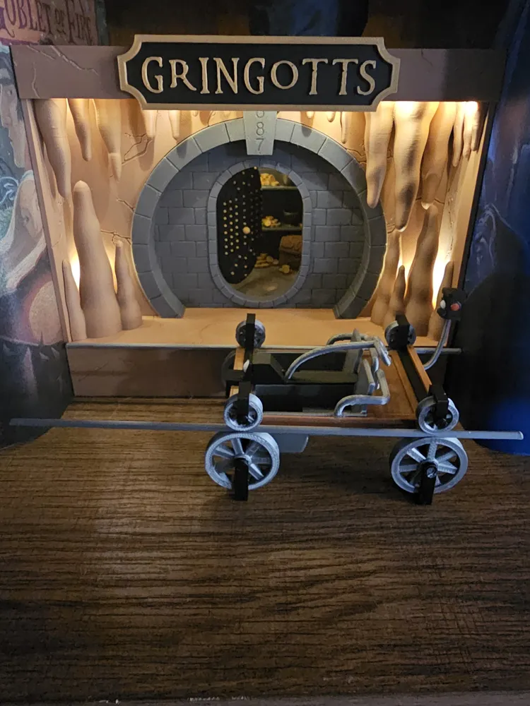 Harry Potter Gringotts Vault Cart Extension by Ryschweitzer MakerWorld ...