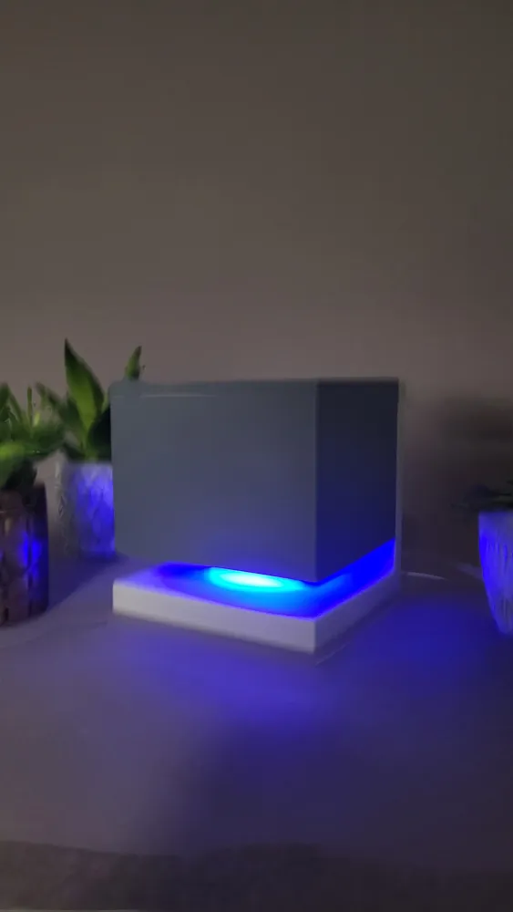 Flower Vase or Organizer Box Lamp LED Light by 3D Hochofen Maggi ...