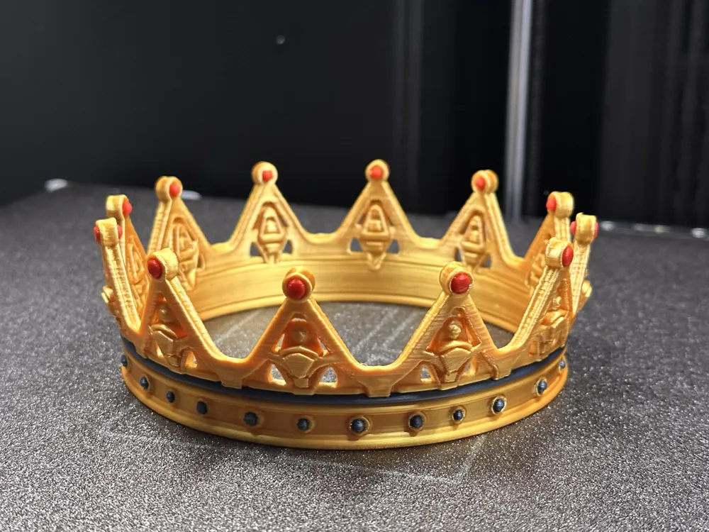 Crown – Royal Elegance Straight from the Printer by JAV-3D MakerWorld ...