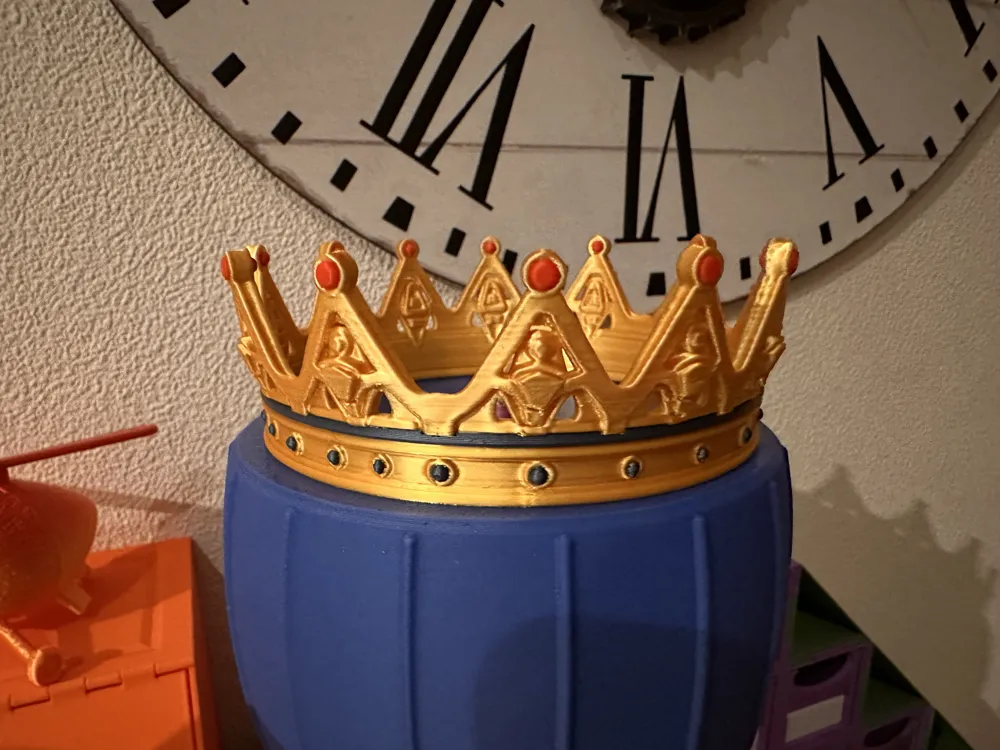 Crown – Royal Elegance Straight from the Printer by JAV-3D MakerWorld ...