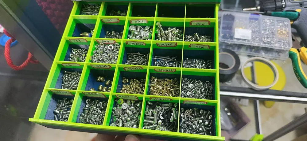 Modular Storage Boxes - Screws - Hotend - Miscellaneous Storage by Long ...